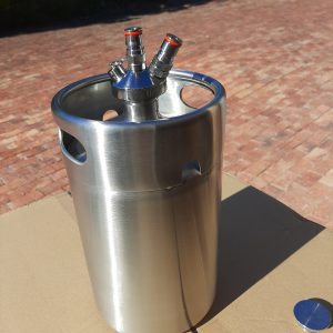 5 Lt Ball Lock Mini Keg - Brew It Bru